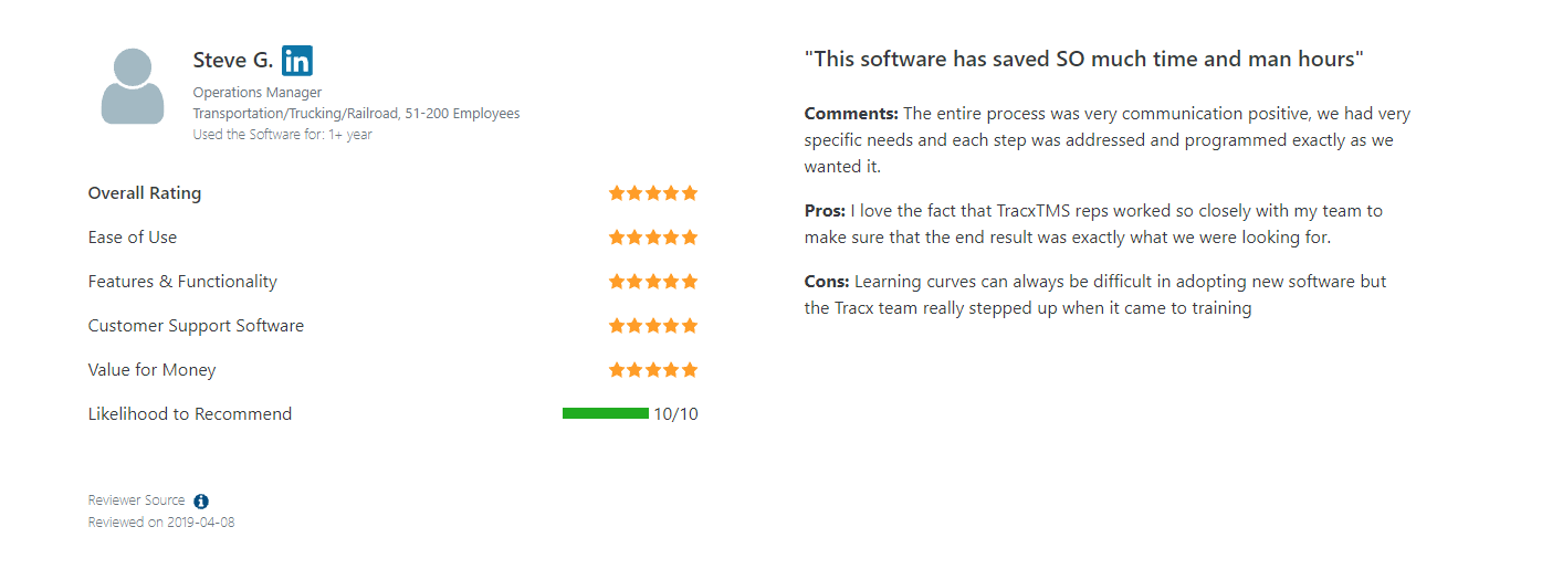 Tracx TMS | Transportation Management Software